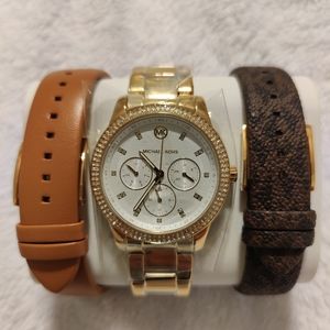 MICHAEL Michael Kors | Accessories | Michael Kors Rose Gold Watch With ...